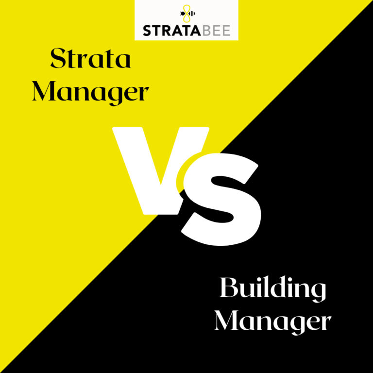 Strata Manager vs Building Manager - Strata Management - Stratabee - Sydney
